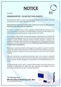 Shiruto By BE International Review - Vitamin For Our Immune Cell ...